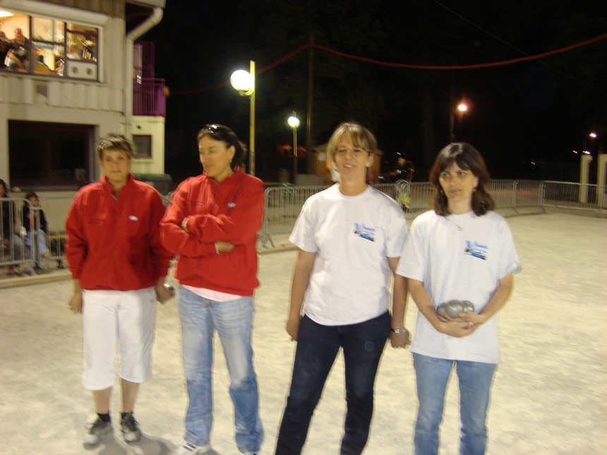 Doublette Femmes : Tina LACROIX et Isabelle GRECO Vainqueurs 2011